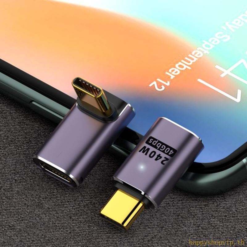 HSV USB-C ชาร์จตัวแปลง Type C อะแดปเตอร์ OTG 40Gbps Fast Data Transfer แท็บเล็ต | Shopee Thailand