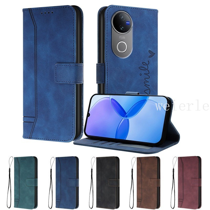 พรีเมี่ยมหนังเคสโทรศัพท์สําหรับ Vivo V50 5G กรณี V2427 Vivo V50e 5G ...