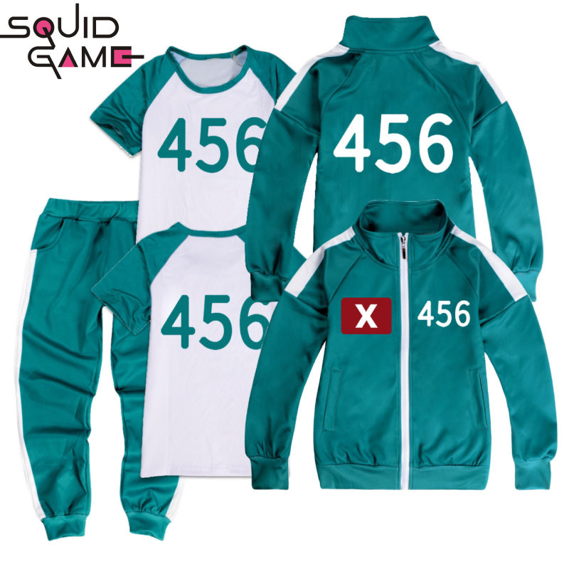 【110-170】 game costume for kids 456 Jacket+Pants+Tshirt 3pcs 001 222 ...