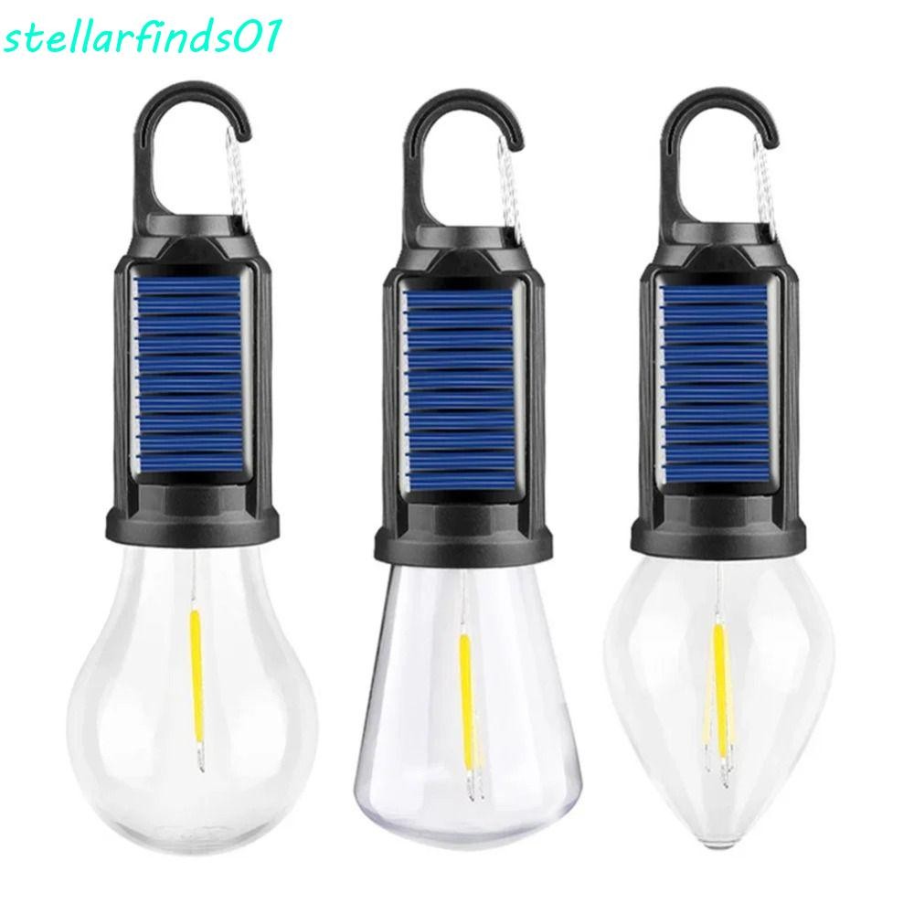 Stellarfends โคมไฟ LED พลังงานแสงอาทิตย์,ชาร์จ 4 โหมดโคมไฟ LED,แบบพกพา ABS มือถือโคมไฟตั้งแคมป์ ...