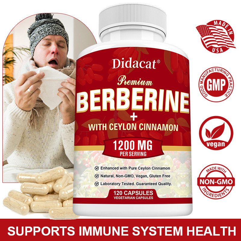 Didacat Berberine พร้อมอาหารเสริมอบเชย Ceylon รองรับ Metabolsm รองรับ ...