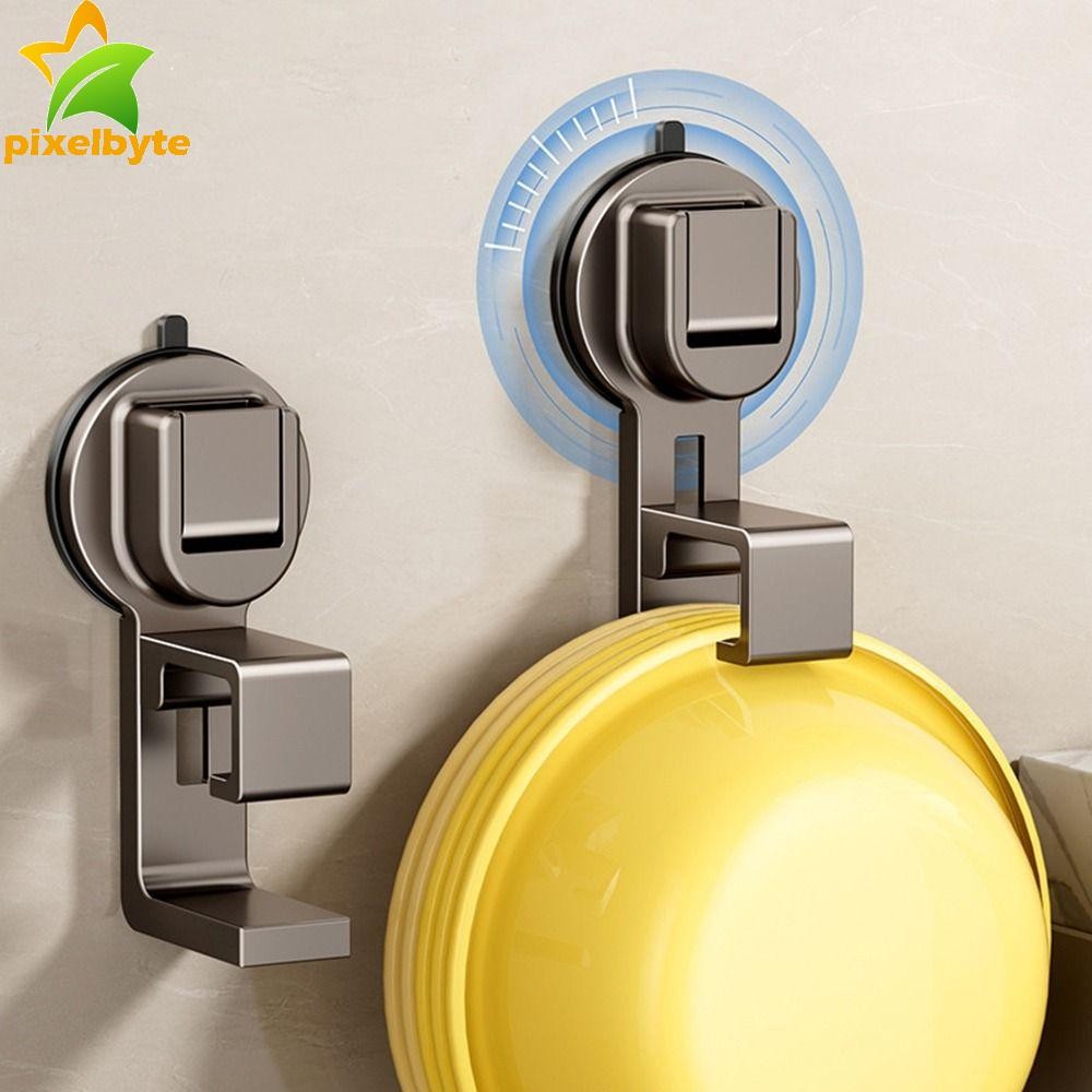 Pixelbyte ตะขออ่างล้างหน้าแบบดูด,พลาสติกสีเทาชั้นเก็บอ่างล้างหน้า,มัลติฟังก์ชั่ Punch-ฟรี ...