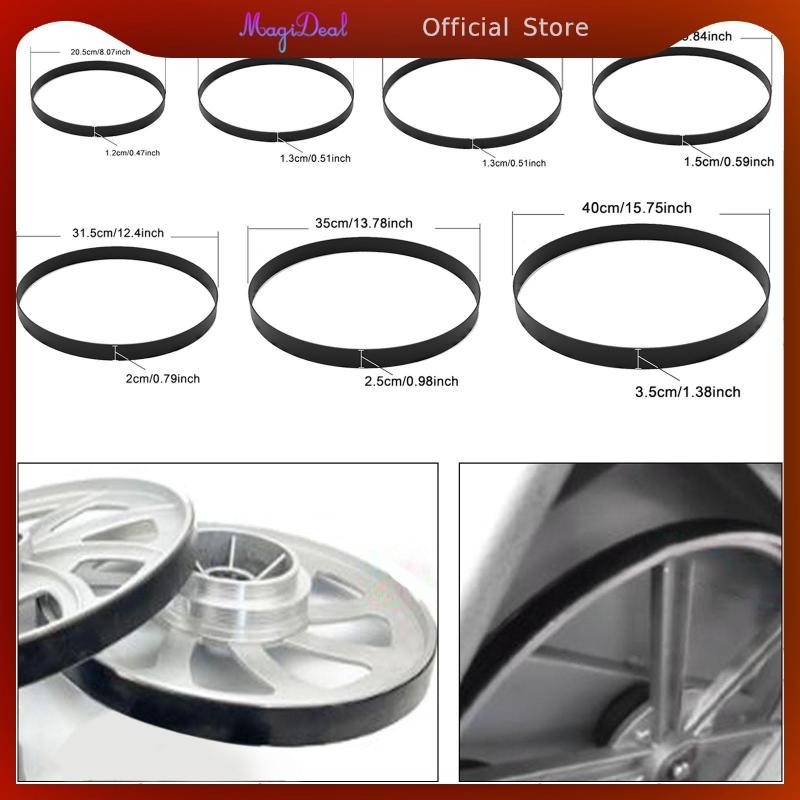 MagiDeal Band Saw Tyre Rubber Wheel Blade Pulley Tyre for Portable Band ...