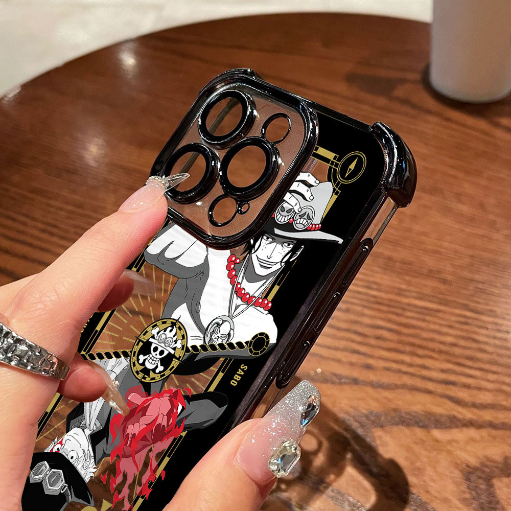 อะนิเมะOne Piece SABO ACEสําหรับOPPO A12 A15 A16 A17 A38 A54 A55 A57 ...