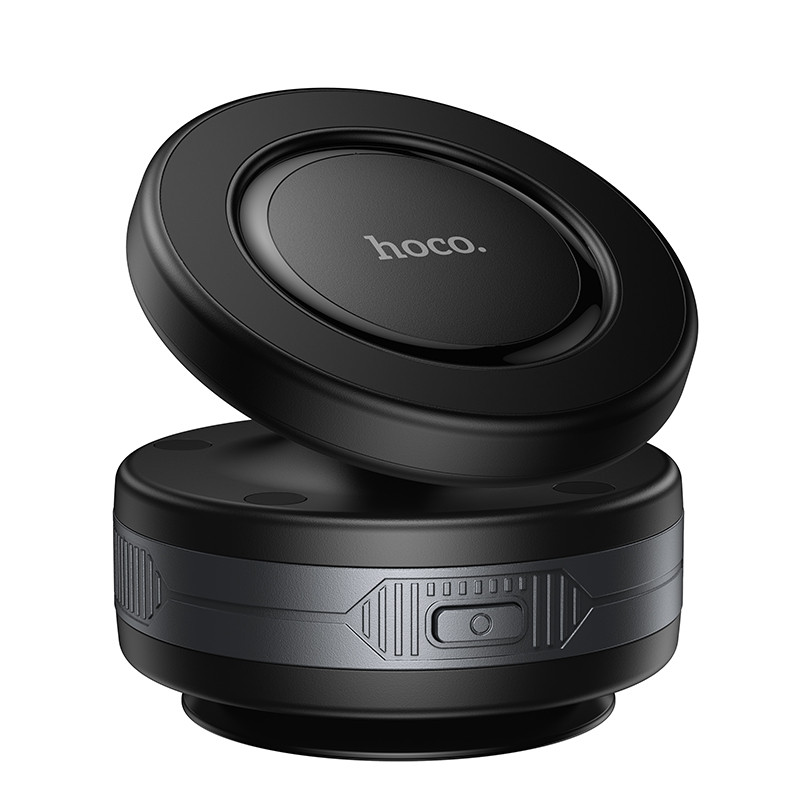 Hoco H87 ที่วางมือถือในรถ แบบล็อกไฟฟ้า ดูดแม่เหล็ก หมุนได้ 360° ฐานเป็นสูญญากาศ | Shopee Thailand