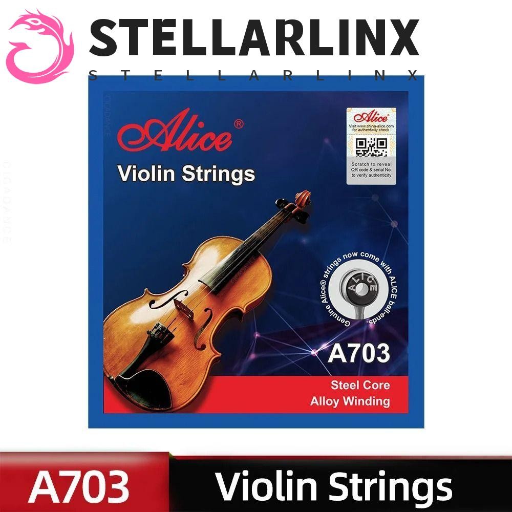 Stellarlinx A703 ไวโอลิน Strings, เปลี่ยน EG Strings Alice Strings, เครื่องดนตรีนิกเกิล String 4 ...
