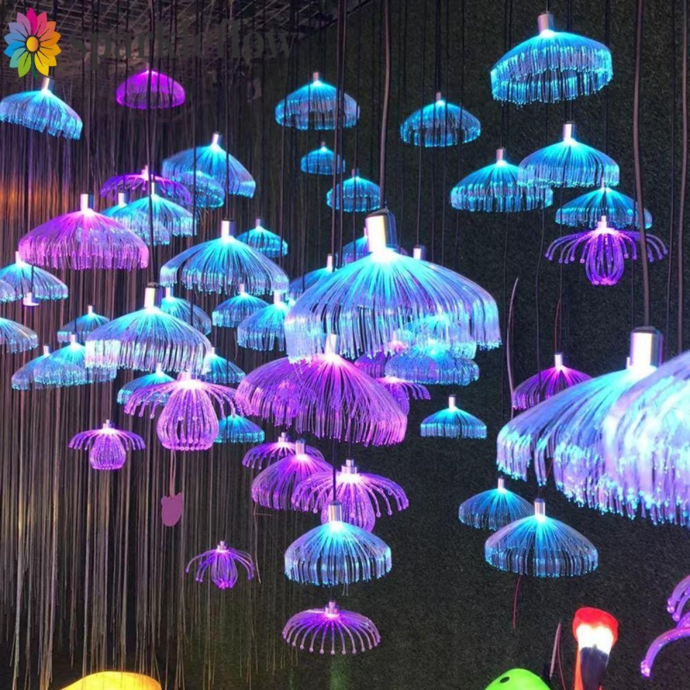 Sparkleflow ไฟแมงกะพรุนปีใหม่ตกแต่งบ้านสําหรับงานปาร์ตี้สร้างสรรค์วันเกิดไฟ LED ตกแต่ง | Shopee ...