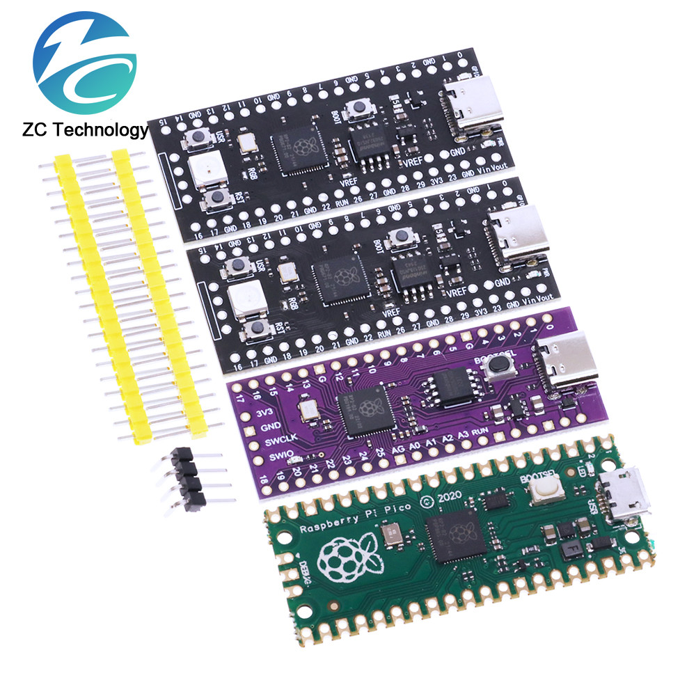Raspberry Pi Pico บอร์ดพัฒนา TYPE-C บอร์ดไมโครคอนโทรลเลอร์ประสิทธิภาพ ...
