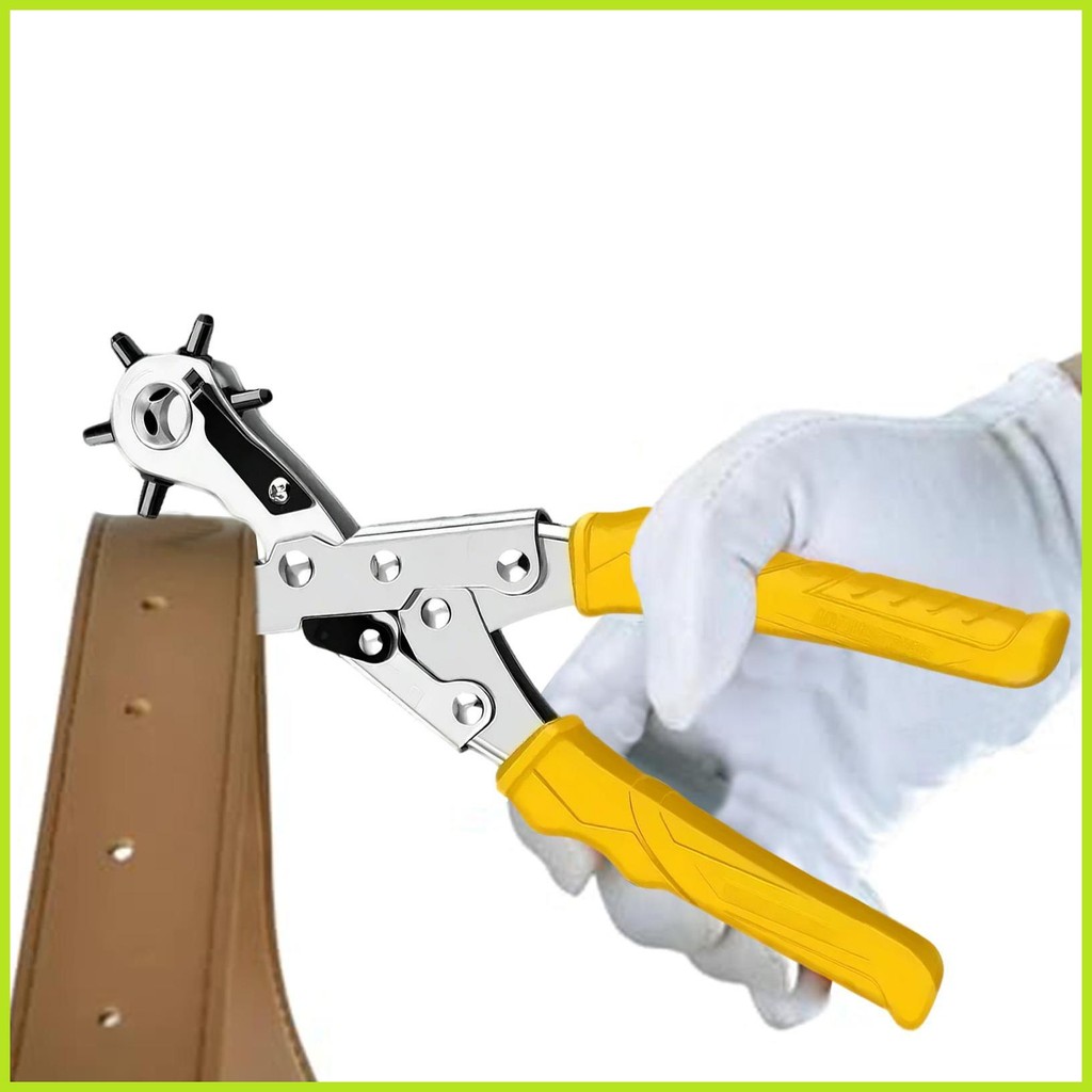 หนังเจาะรู Heavy Duty Rotary Puncher เข็มขัด Punch คีม Professional ...