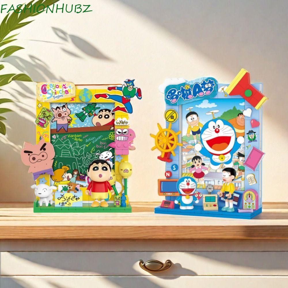 Fashionhubz อิฐปริศนาโดราเอมอน,แม่เหล็กตู้เย็นแม่เหล็ก Crayon Shin-Chan ...