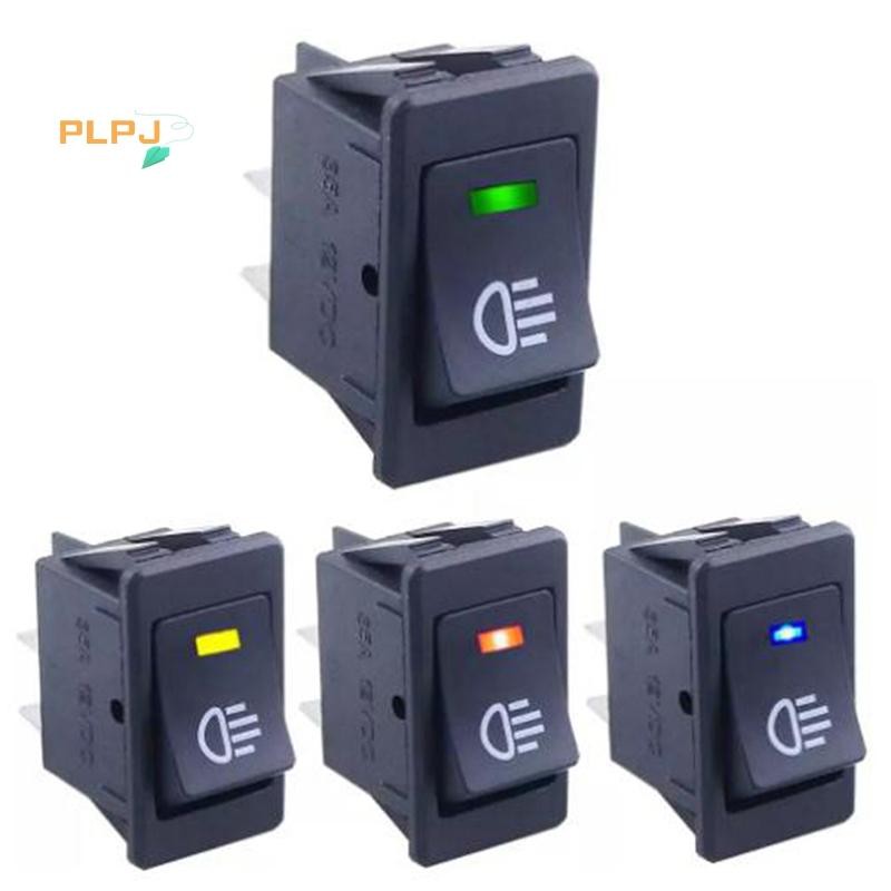 Plpj 2 ตําแหน่ง 4 Pins LED 12V 35A รถยนต์ Refitting หมอกโคมไฟสวิทช์ใหม่ ...
