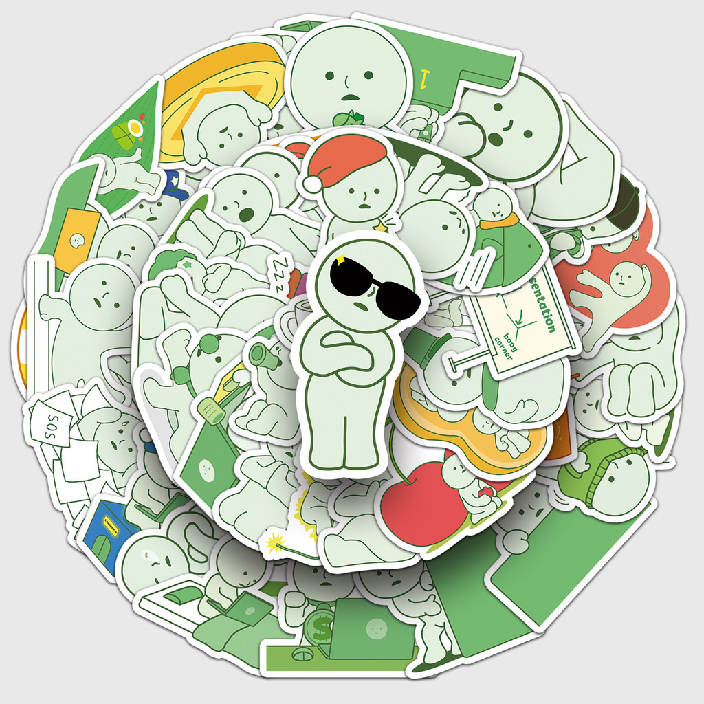 สติ๊กเกอร์ SMISKI sticker มุมห้อง 50 แผ่น DIY สมุดแพลนเนอร์ Guka ตกแต่ง ...