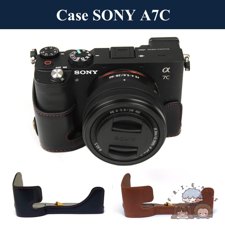 Case สำหรับ SONY A7C ( Sony A7C Case / Half Case ) เคส Sony A7C ...