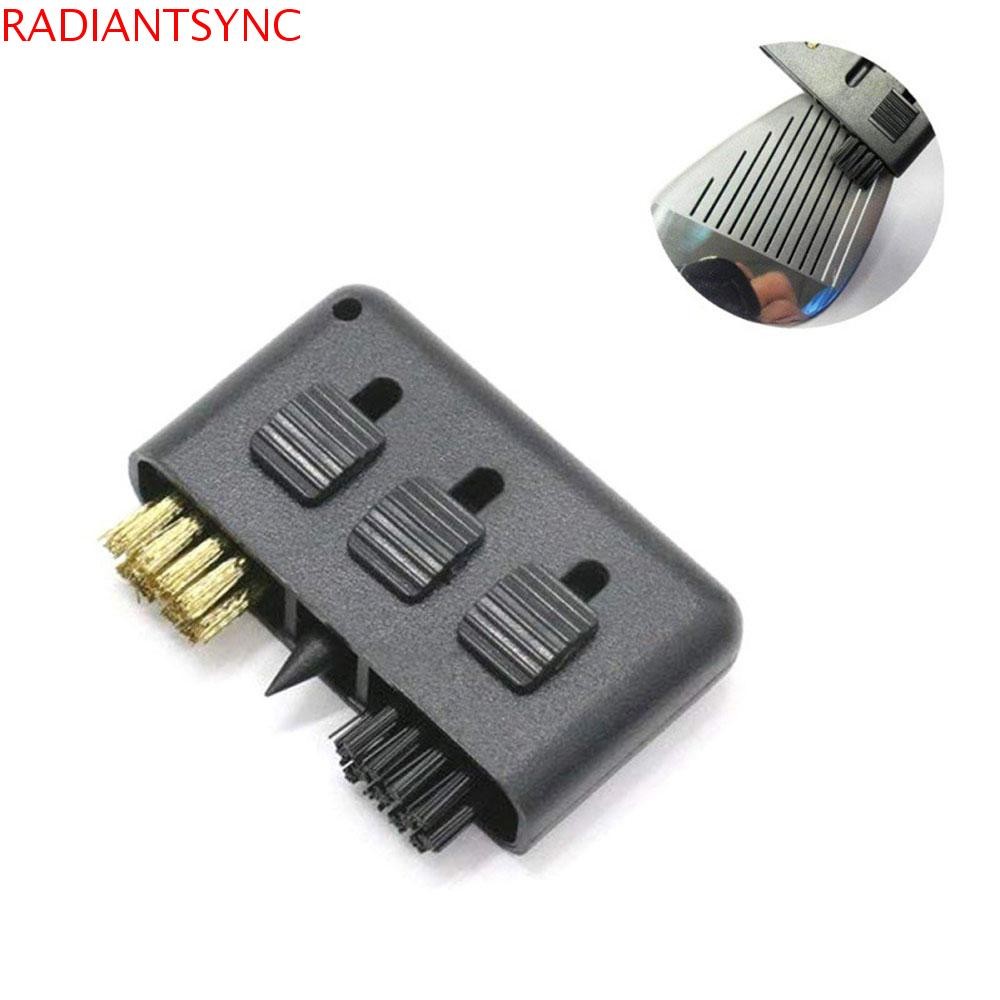 Radiantsync แปรงไม้กอล์ฟ ไนลอน อุปกรณ์กอล์ฟที่ทนทาน สินค้ากีฬา อุปกรณ์ทําความสะอาดกอล์ฟ น้ํายา ...