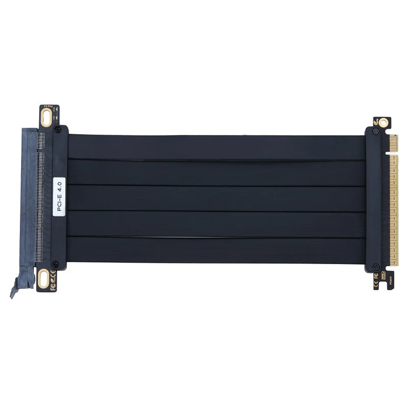 20 ซม.ความเร็ว PCIE 4.0 16X Riser สายกราฟิกการ์ดสายไฟ PCI Express พอร์ต ...