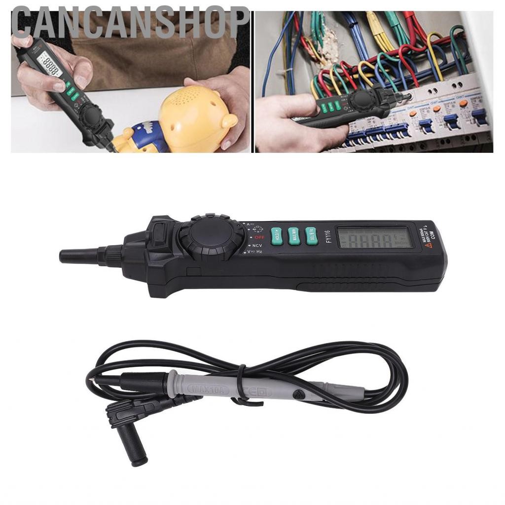 Cancanshop ปากกา Probe Multimeter Professional 60nf-6mf ความไวสูง Smart ...
