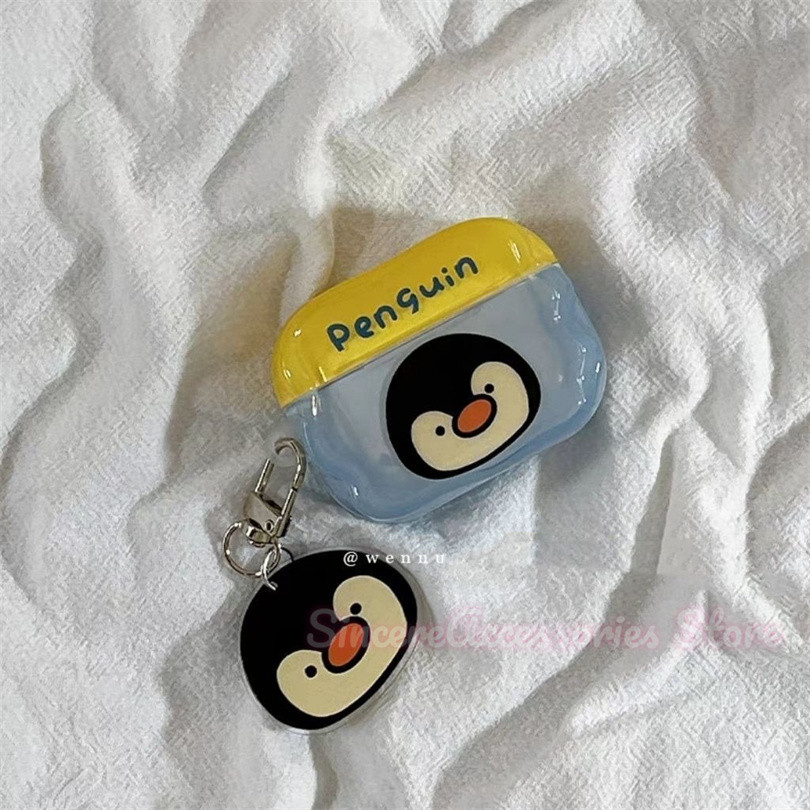 Love Penguin Bear การ์ตูน Labubu สําหรับ AirPods 1 2 3 4 AirPods Pro 2 ...