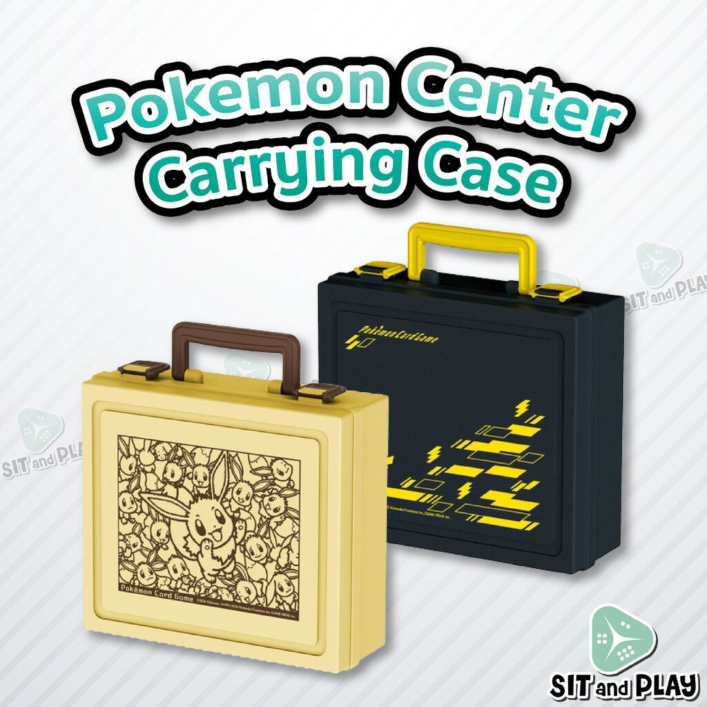 Pokemon Center - Carrying Case กล่องใส่การ์ด มีหูหิ้ว ลายโปเกมอน ...