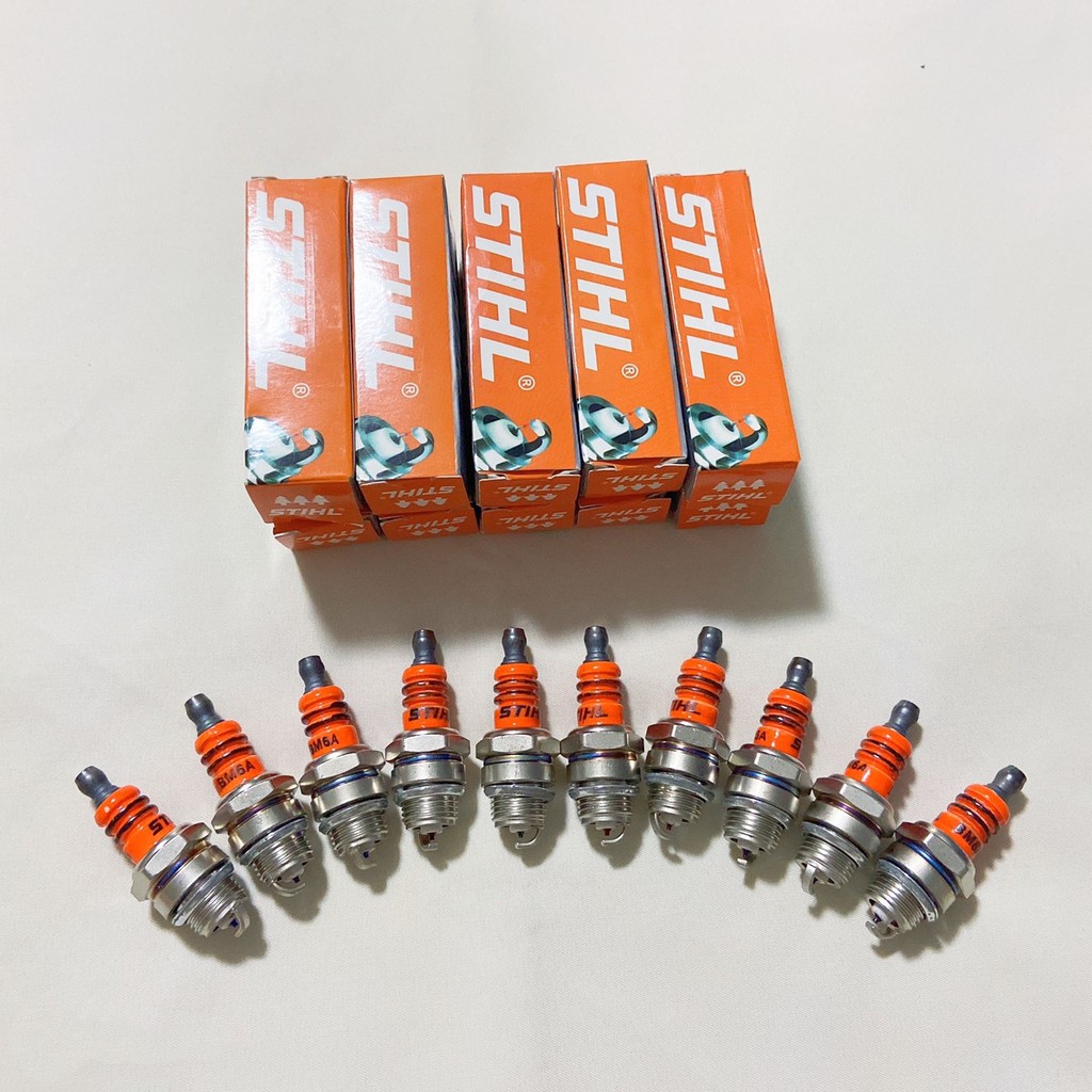 STIHL-BM6A หัวเทียนเครื่องตัดหญ้า หรือเครื่องพ่นยา 2 จังหวะ หัวเทียน 2 จังหวะ | Shopee Thailand