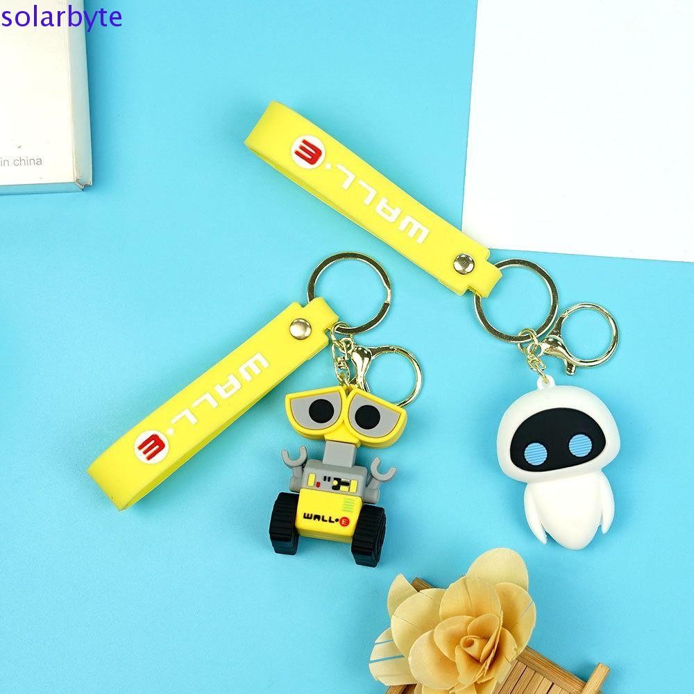 Solarbyte พวงกุญแจ Wall-E Eve, 3D น่ารัก Robot Story Walle จี้อุปกรณ์เสริม, แฟชั่นสร้างสรรค์ ...