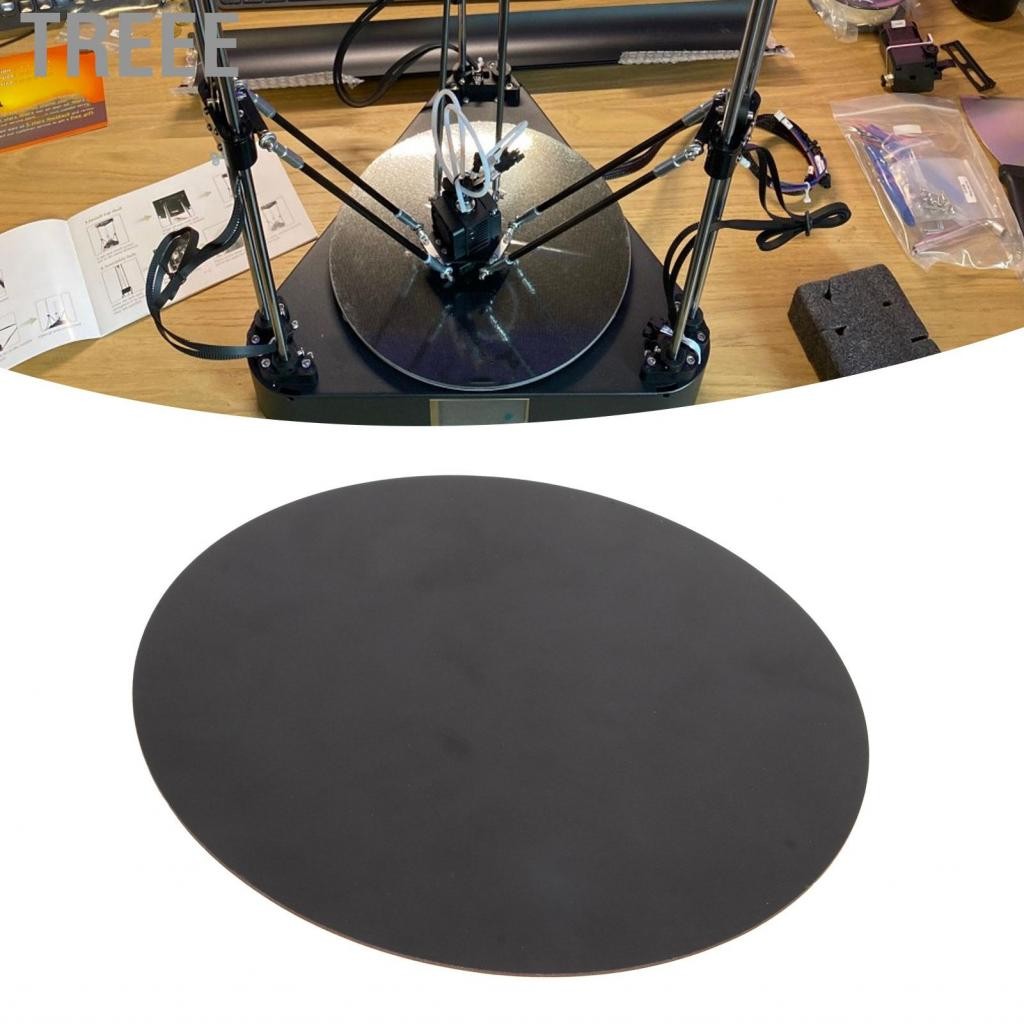 Treee Treee-th dauz Magnetic Bed Bed Sticker เครื่องพิมพ์ 3D Easy Easy Mounting 10.6in สำหรับการ ...