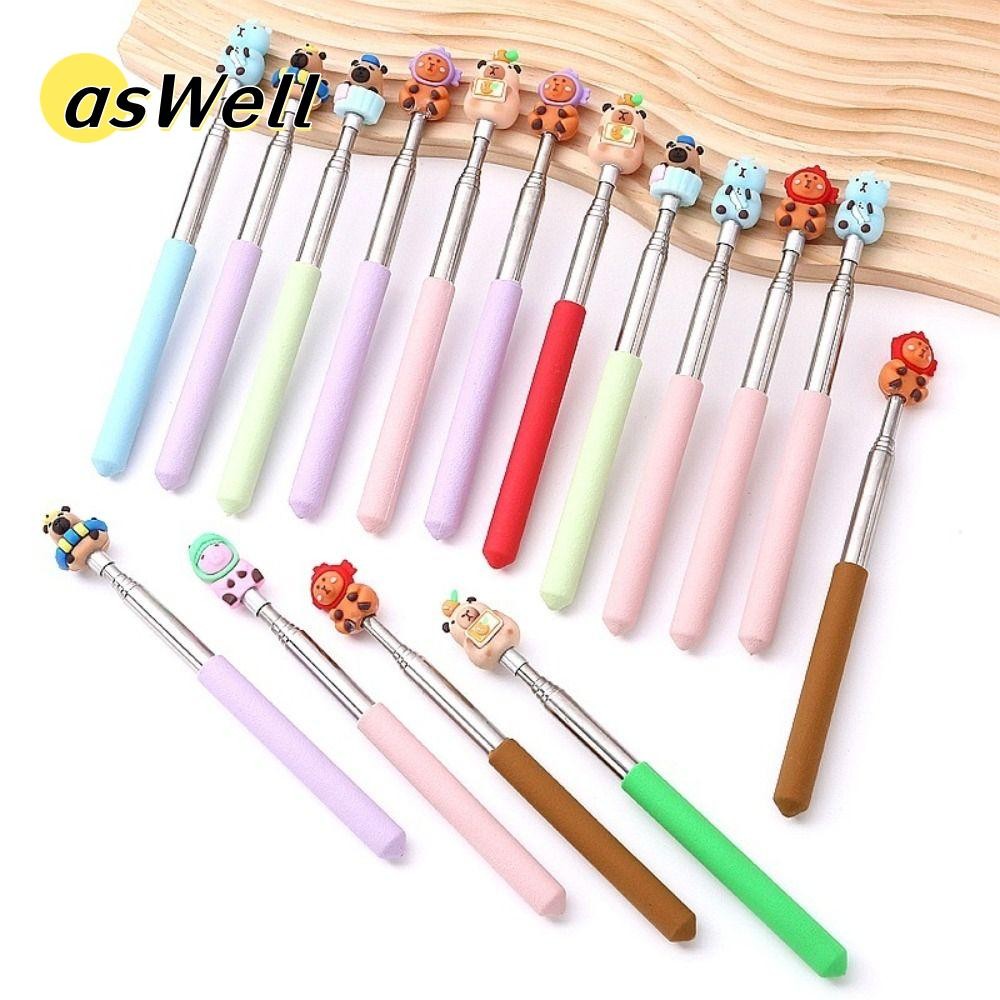 ASWELL ตัวชี้การสอน, สแตนเลส Telescopic Rod Finger Reading Sticks ...