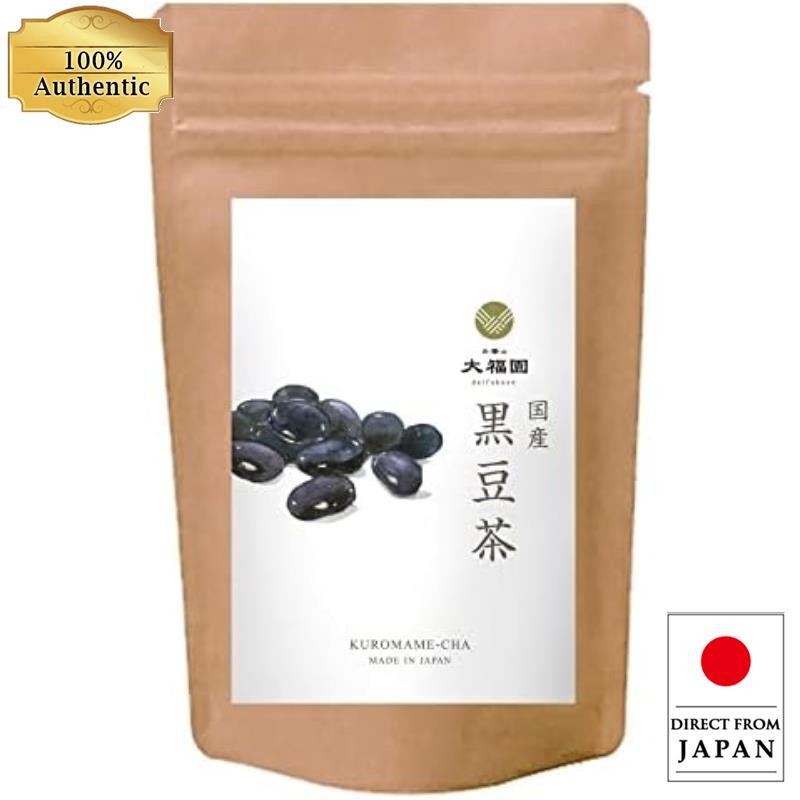 Black Soybean Tea ชาเมล็ดถั่วดำชา Daifukuen ในประเทศ Black Bean Tea ถุง ...