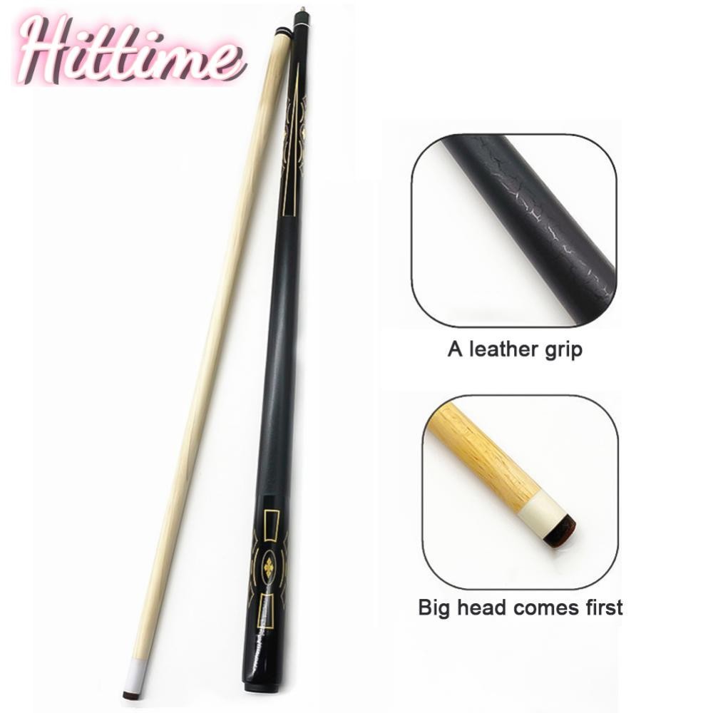 Hittime 1 PC 145 ซม. 1/2 แยก Maple บิลเลียด Cue 13 มม.หัวใหญ่ Ferrule เริ่มต้นหนัง Grip บิลเลียด ...