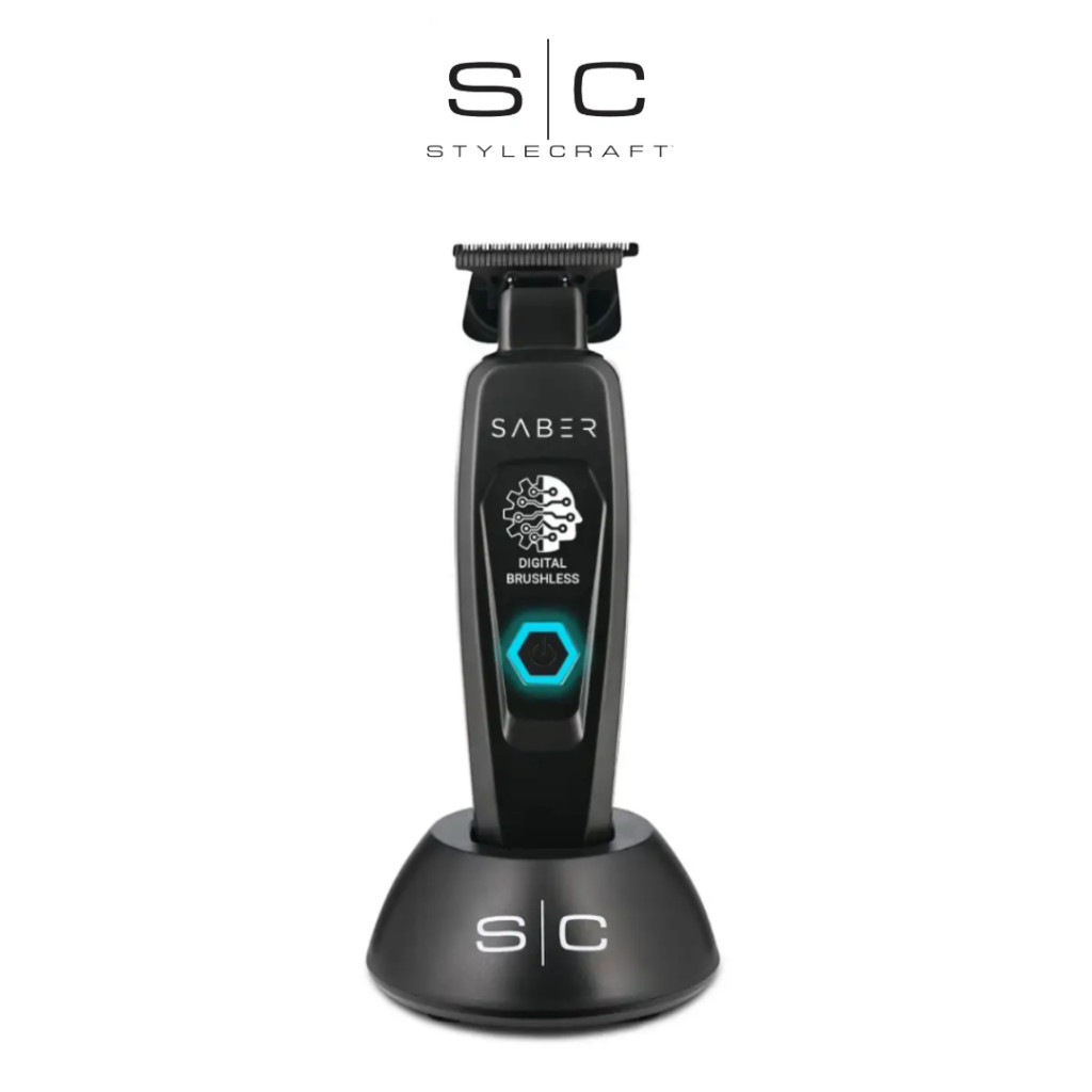 SC Stylecraft Saber Trimmer - Hair Trimmer with Full Metal Body and ...