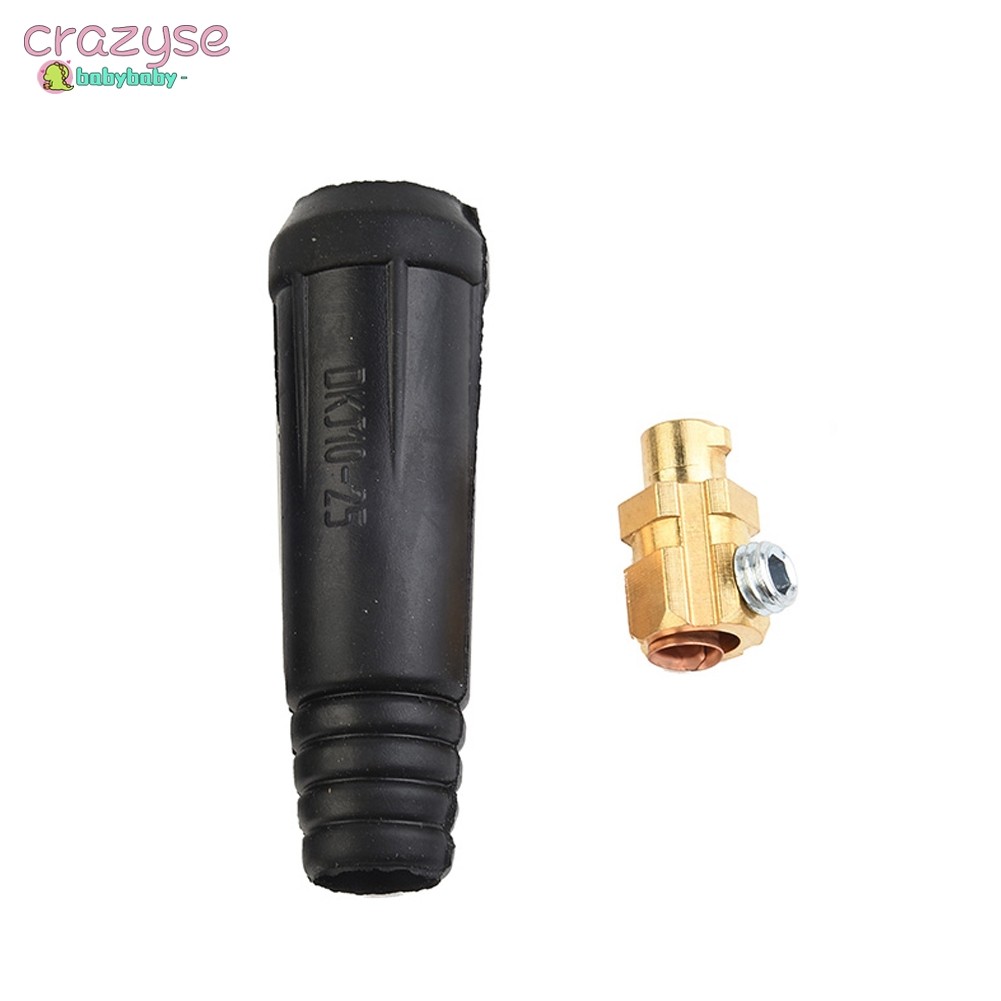 [Cra]ตัวเชื่อมต่อแผงสายเคเบิลเชื่อม Tig คุณภาพสูง-ปลั๊ก DKJ10-25 200Amp ...