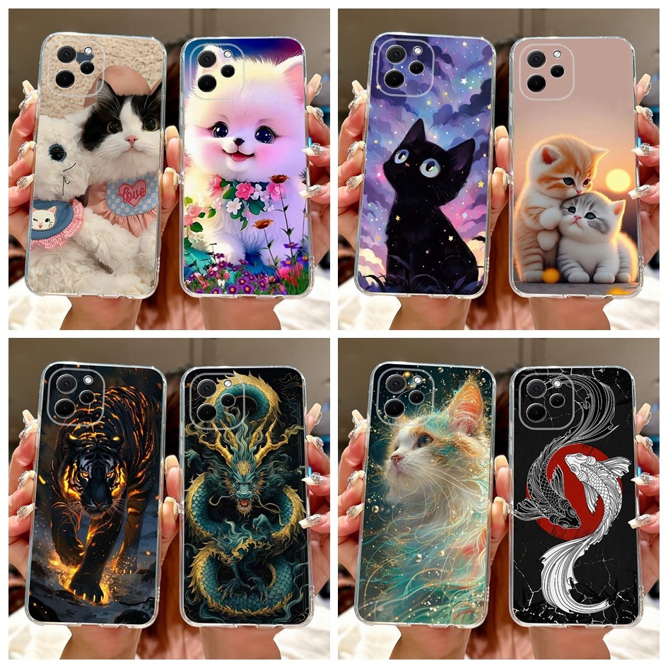 ปลอกสําหรับ Huawei Nova Y61 กรณี EVE-LX9 EVE-LX9N EVE-LX3 Cool การ์ตูน ...