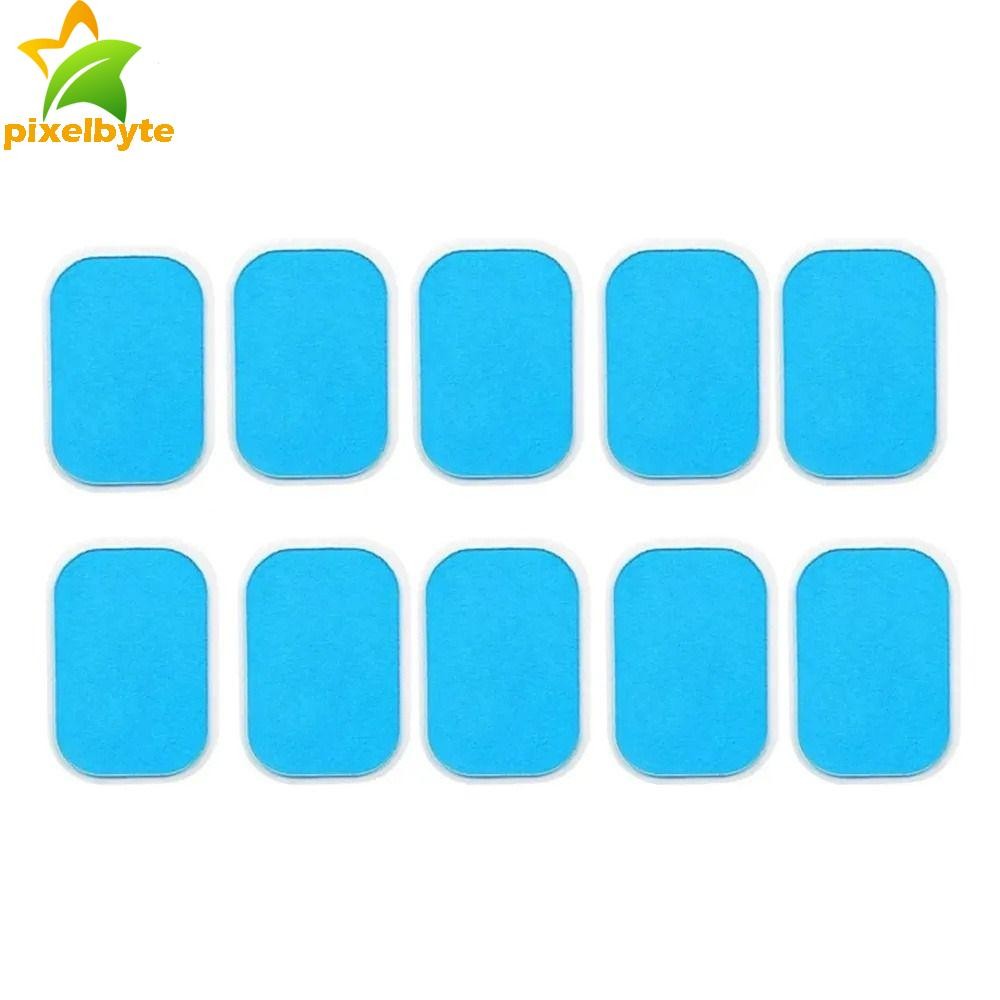 Pixelbyte 10 ชิ้นฟิตเนสเจล Pads, Hydrogel Trainer Gel Patch EMS Trainer Gel, เปลี่ยน Electrode ...