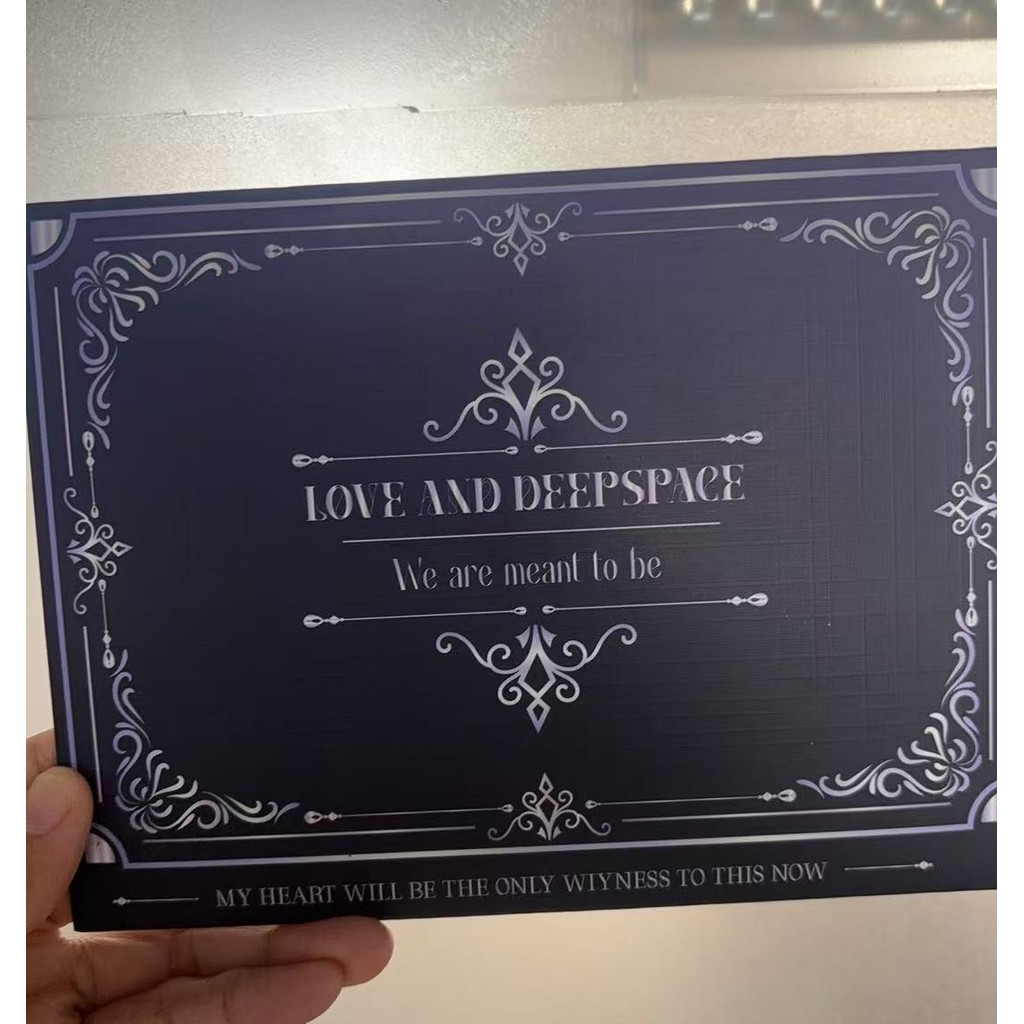 การ์ดอนิเมะซองจดหมาย Love and Deep Space 4 แสตมป์ | Shopee Thailand