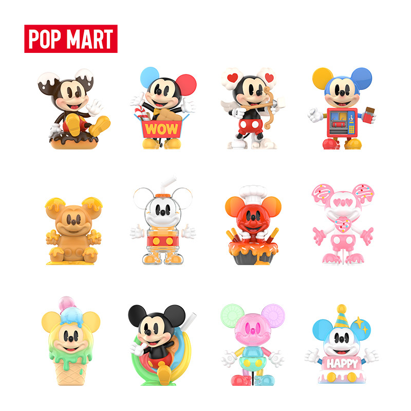 POP MART Disney Mickey Childhood of Boundless Imagination Series (Whole ...