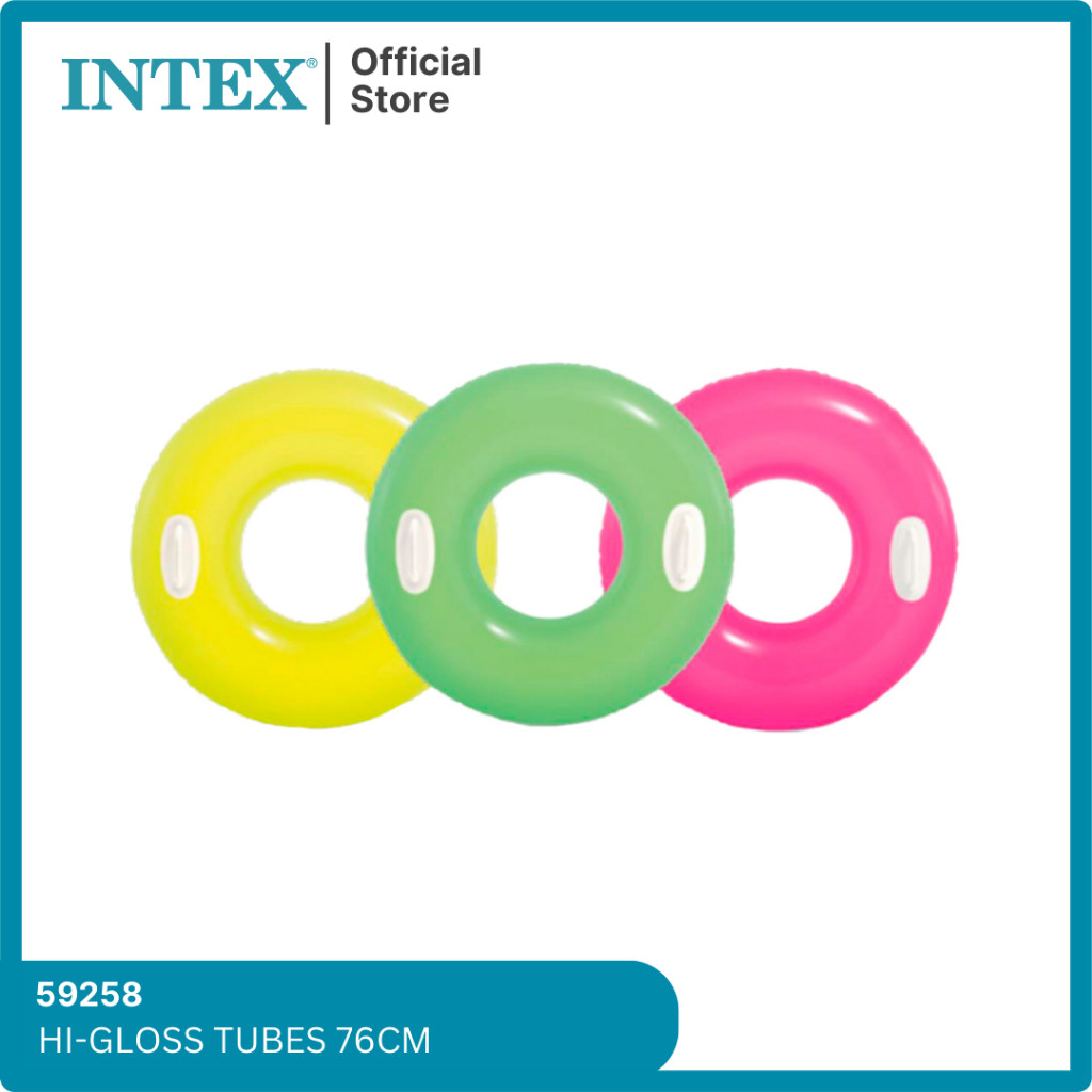 Intex ยางว่ายน้ํา Hi-Gloss Tube 59258 | Shopee Thailand