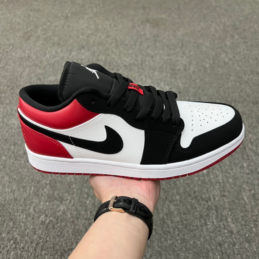 Air 1 Low "Black Toe" Low Cut Black Red Toe AJ1 1st รุ่น AJ1 Joe 1 Low ...