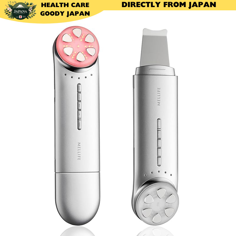 MELLIFE Merif Total Facial Plus [ Facial Device, Pore Cleansing, EMS, RF, LED, Ultrasonic ...