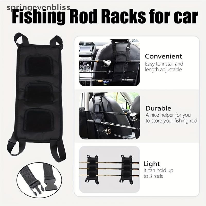 Springevenbliss ผู้ถือคันเบ็ด Universal พร้อม Fixing Pad และ Velcro สาย ...