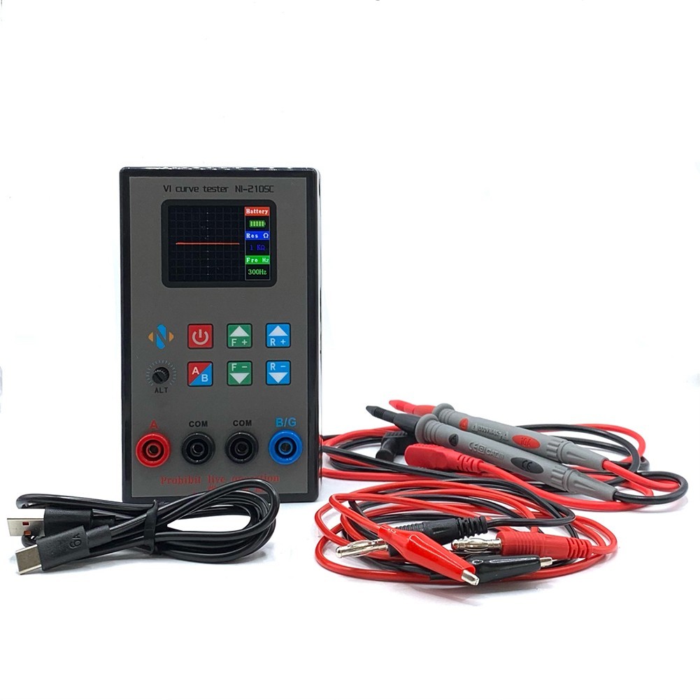 ⭐ การลดราคาครั้งใหญ่⭐ Dual-channel Color Screen Analog Feature Analyzer ...