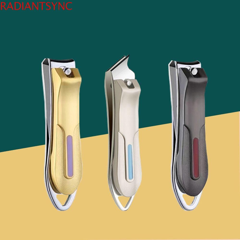 Radiantsync กรรไกรตัดเล็บคุด Toenail ผู้หญิงเครื่องตัดเล็บมือ Keyhold กว้าง Jaw เปิด Bevel รูป ...