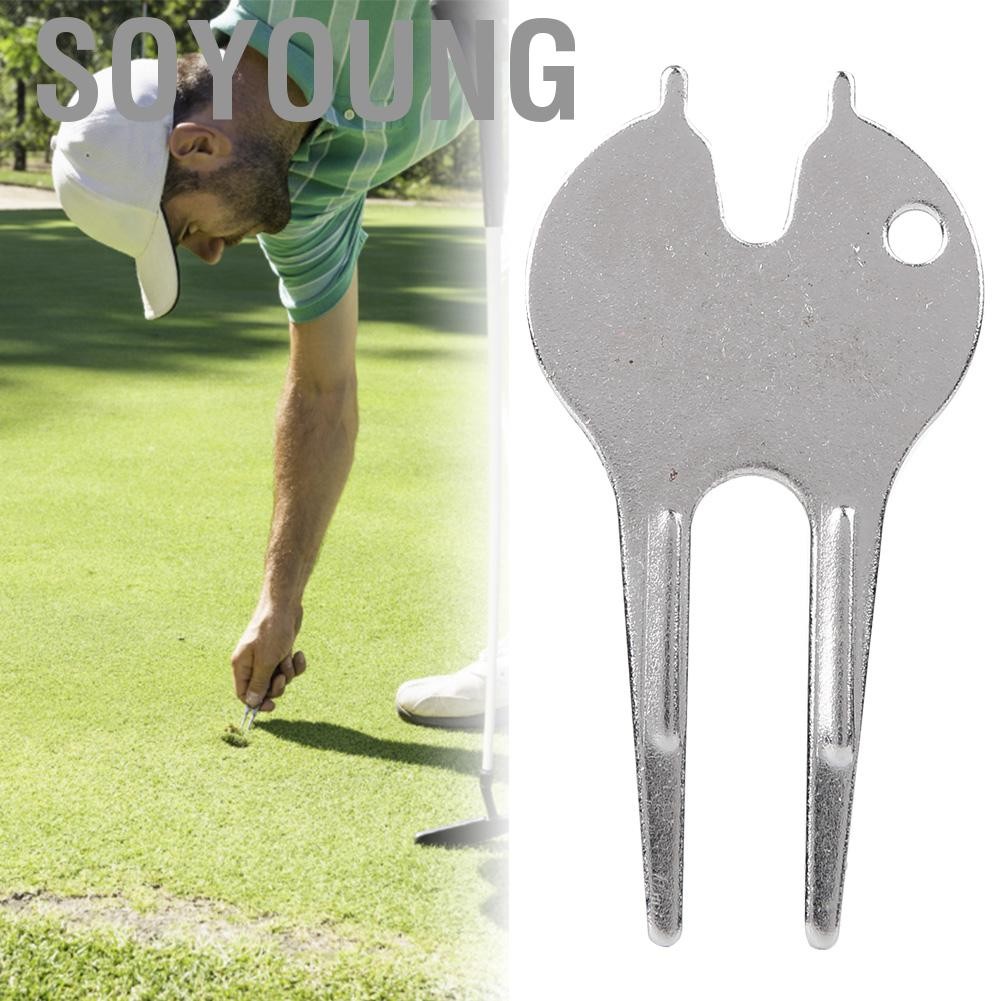 Soyoung Vbestlife Round Portable Metal Divot Tool Spike Remover สำหรับ ...