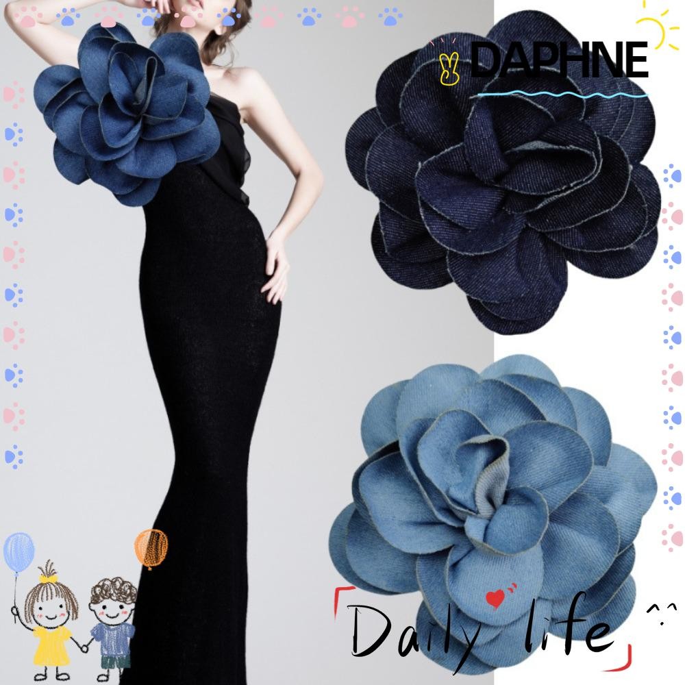 DAPHNE Camellia Patch, Handmade ชุดแต่งงานอุปกรณ์เสริมเสื้อผ้าดอกไม้ ...