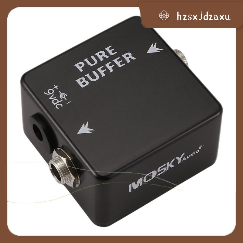 hzsxjdzaxuMOSKY Pure Buffer กีตาร์บัฟเฟอร์กีตาร์เหยียบ Full Metal Shell กีตาร์อะไหล่และอุปกรณ์ ...