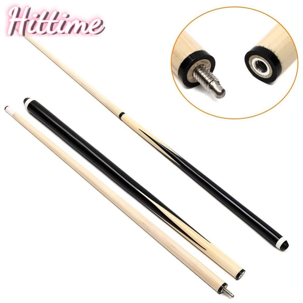 Hittime 1 PC 145 ซม. 1/2 แยก Club 12 มม.หัวสนุ๊กเกอร์ Nine-Ball ไม้สีขาว Cue Stick บิลเลียด ...
