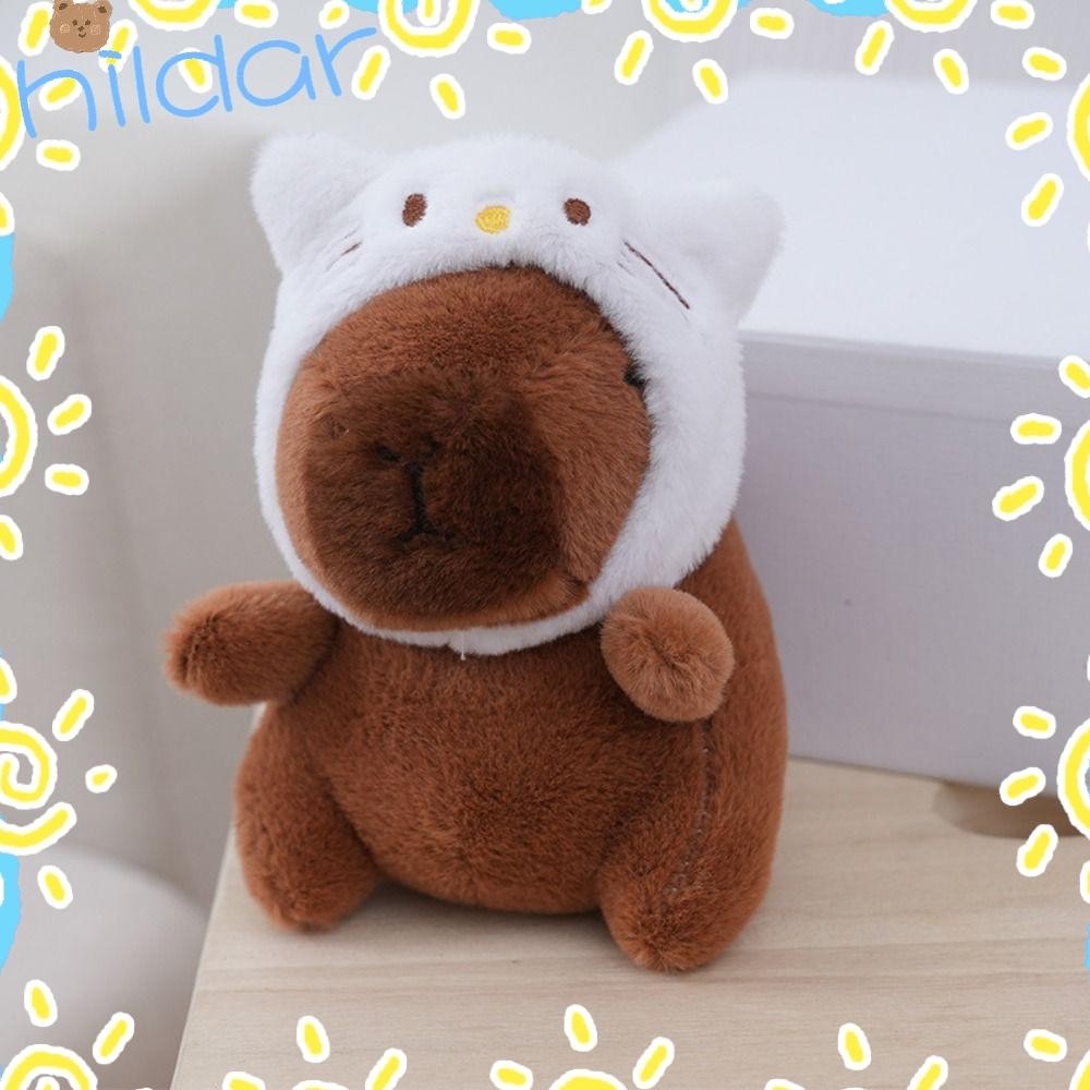 Hilda พวงกุญแจ Capybara, จี้ห้อยกระเป๋าตุ๊กตาการ์ตูน Sanrio, ของขวัญพวง ...