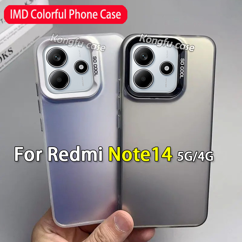 Note14 5Gเลเซอร์สีสันสําหรับXiaomi Redmiหมายเหตุ14 Pro + Note14 14Pro 14Pro + 4G 5Gสแควร์กันชน ...