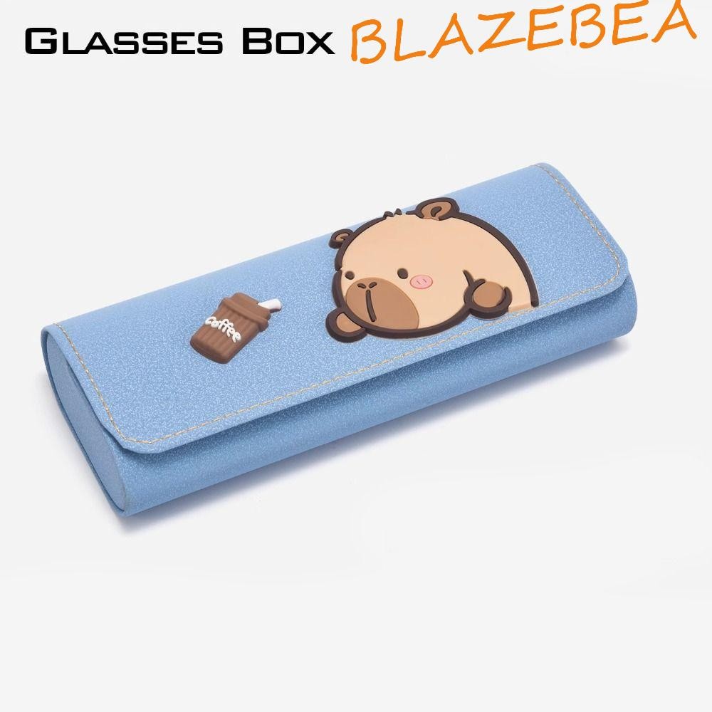 Blazebea Capibara PU กล่องแว่นตา, กล่องแว่นตาหนัง PU พิมพ์แว่นตา,แฟชั่นน่ารักแว่นตาพิมพ์ผู้ถือ ...
