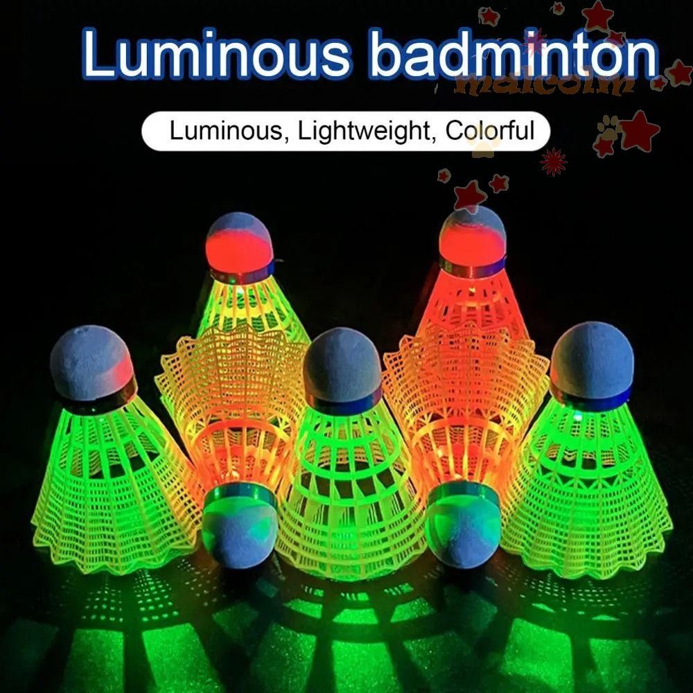 Malcolm LED Badminton, Light-up Glowing Luminous Badminton Balls, การ ...