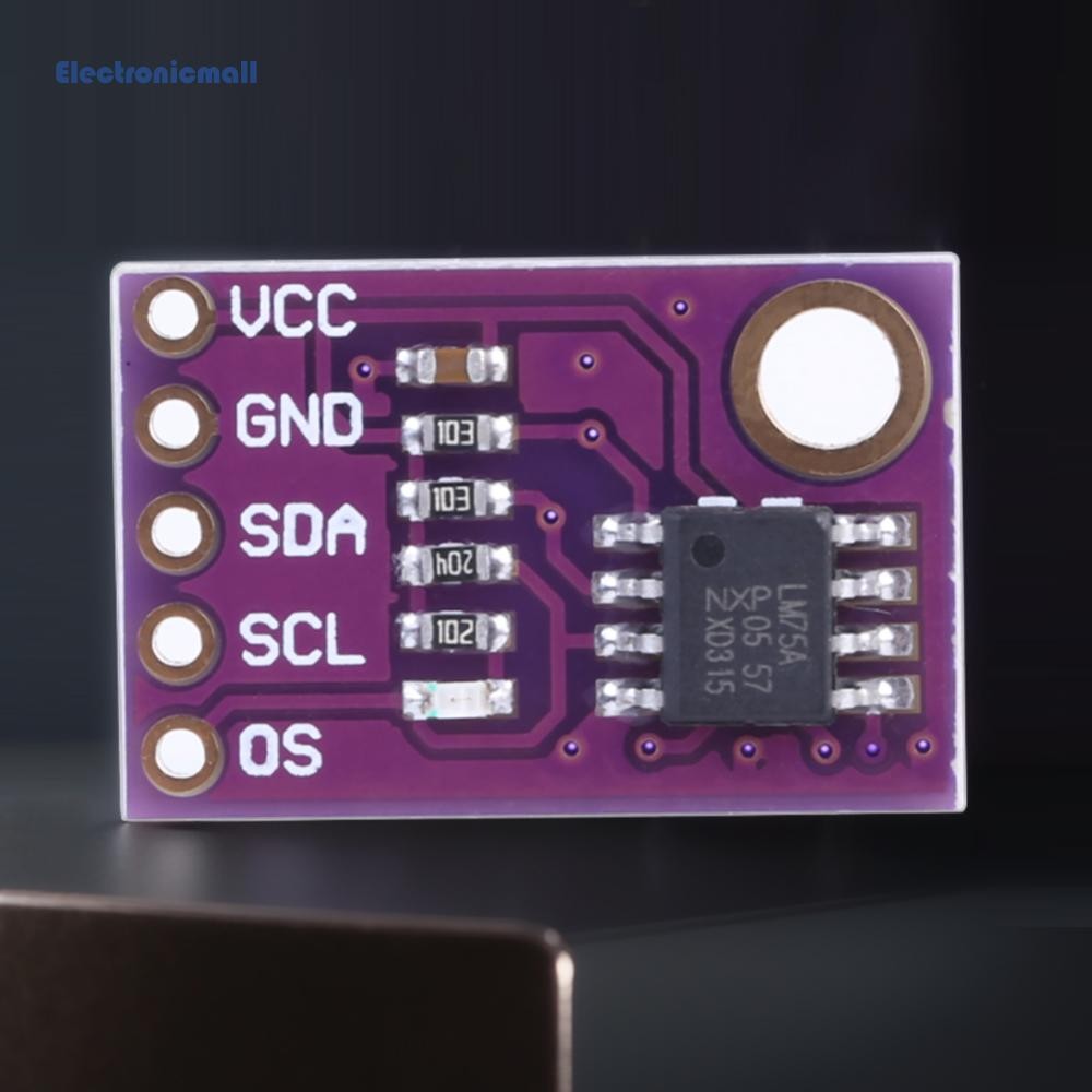 Lm75a CJMCU-75 โมดูลเซ็นเซอร์อุณหภูมิความเร็วสูงอินเทอร์เฟซ I2C IIC ...