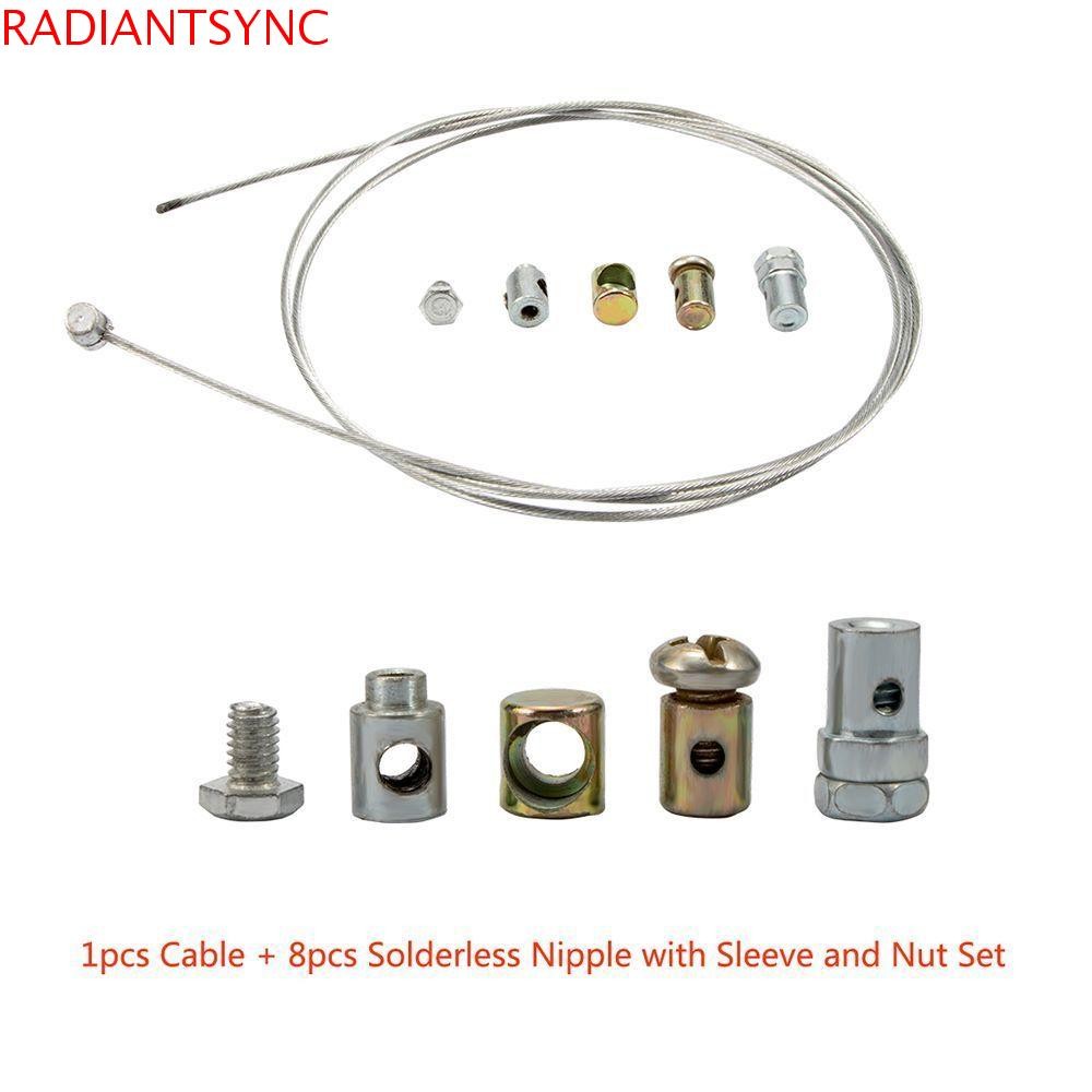 Radiantsync ชุดซ่อมรถมอเตอร์ไซด์ Universal Screw รถจักรยานยนต์คลัตช์ Accelerator Cable | Shopee ...
